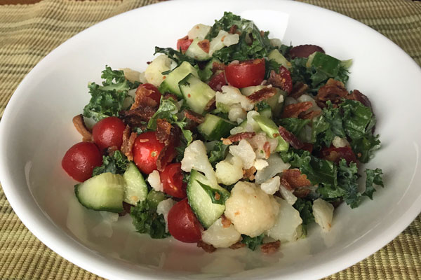 Super-Easy, Super-Versatile Superfood Salad – THM (FP) – Flowerkraut